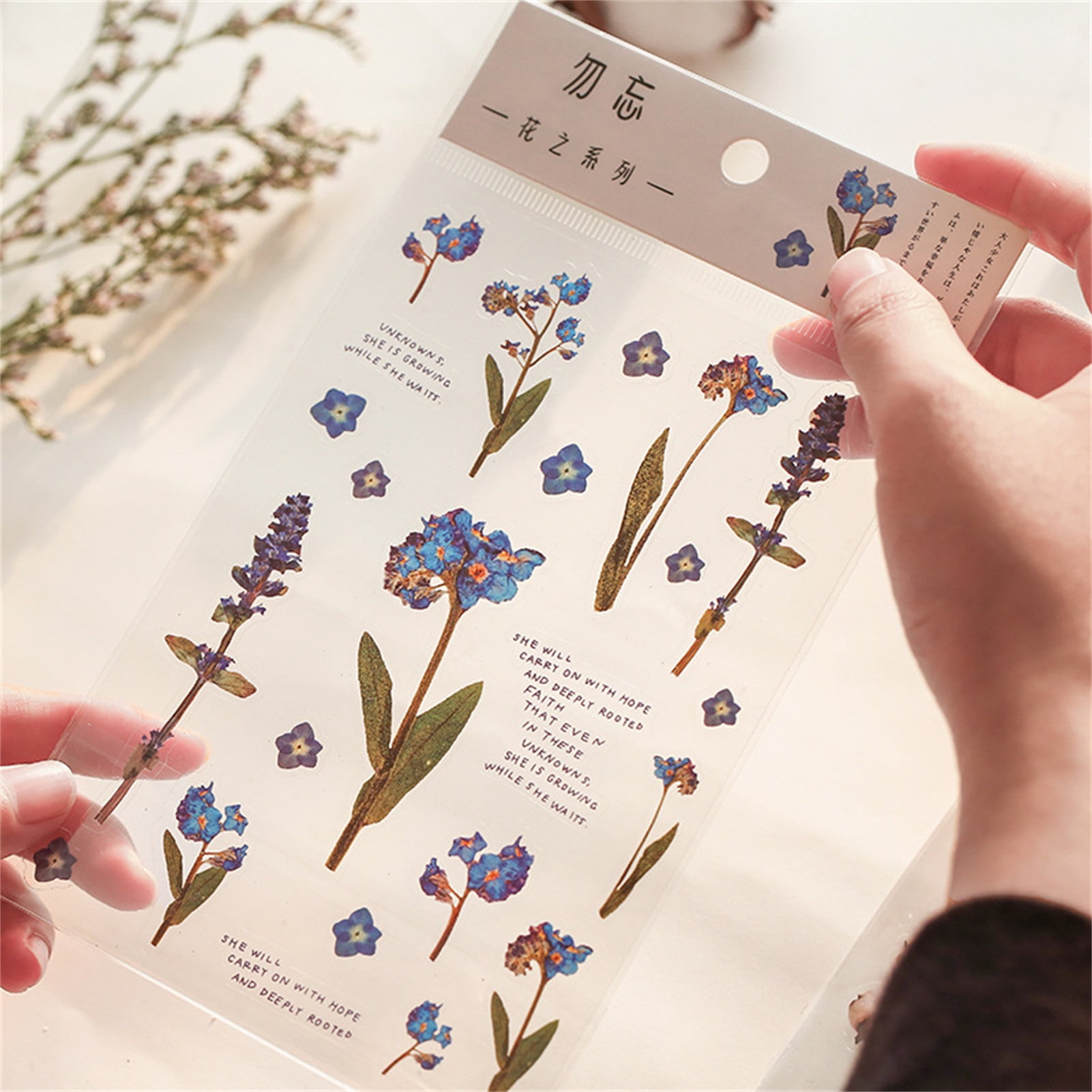 Walbest 1 Sheet PET Sticker Waterproof Non-fading Great Stickiness ...