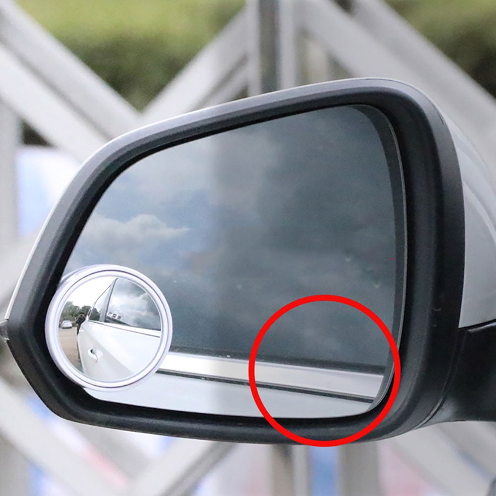 Walbest 1PC Blind Spot Mirror, Car Rear View Round Adjustable 360 ...