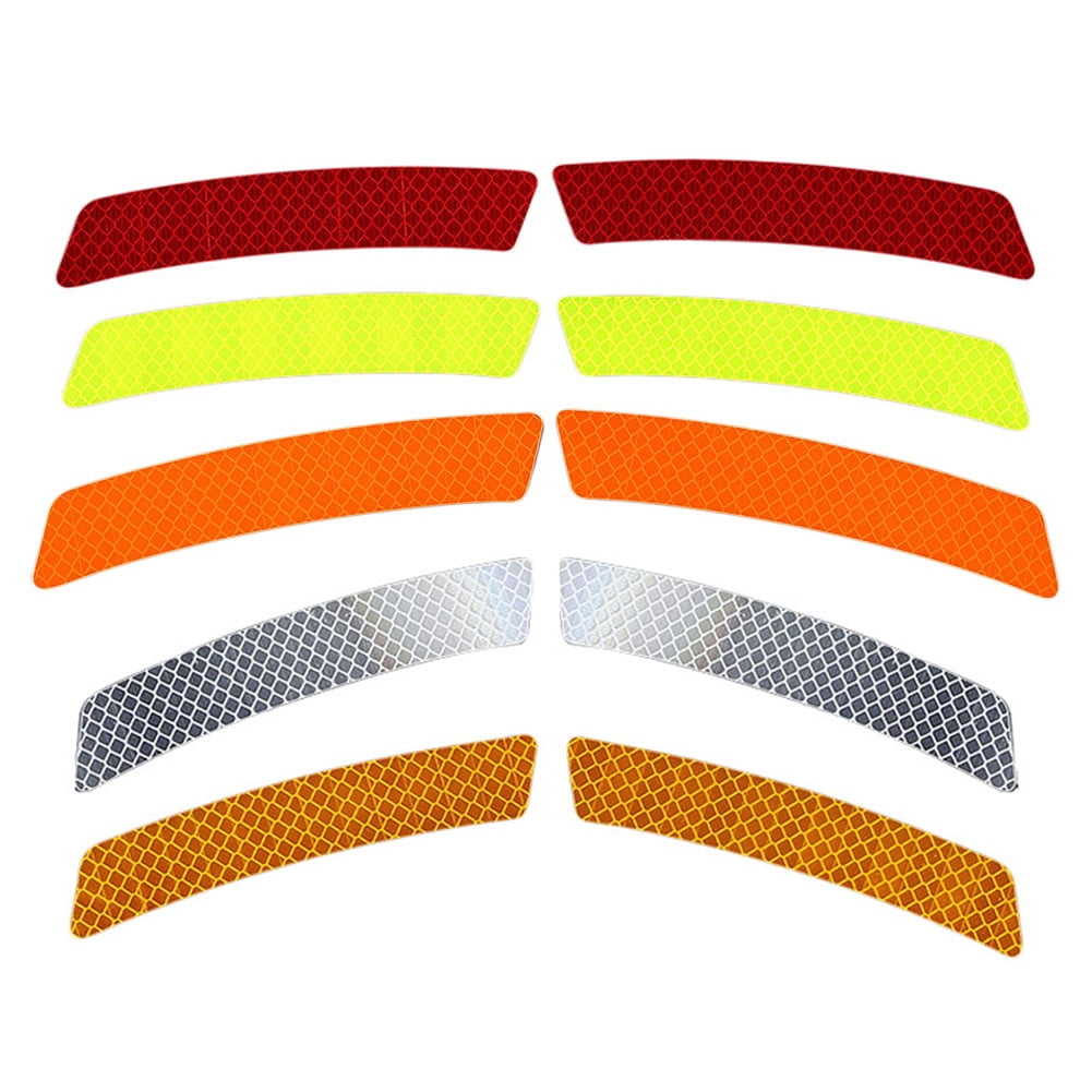 Walbest 2 Pack Reflective Rear Bumper Guard Anti-Scratch Rear Trunk ...