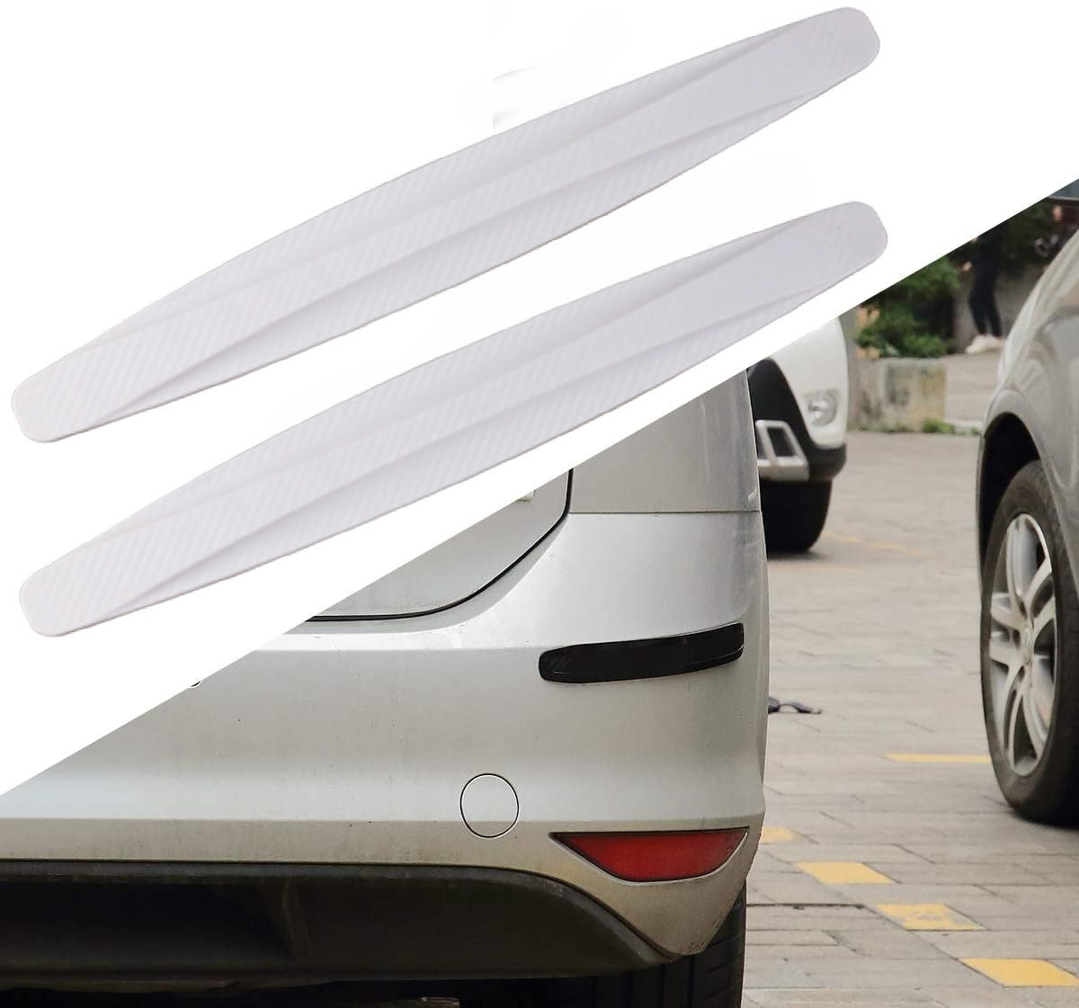 Walbest 2 Pack Rubber Strips for Car Bumpers Side for Car Pickup Truck ...