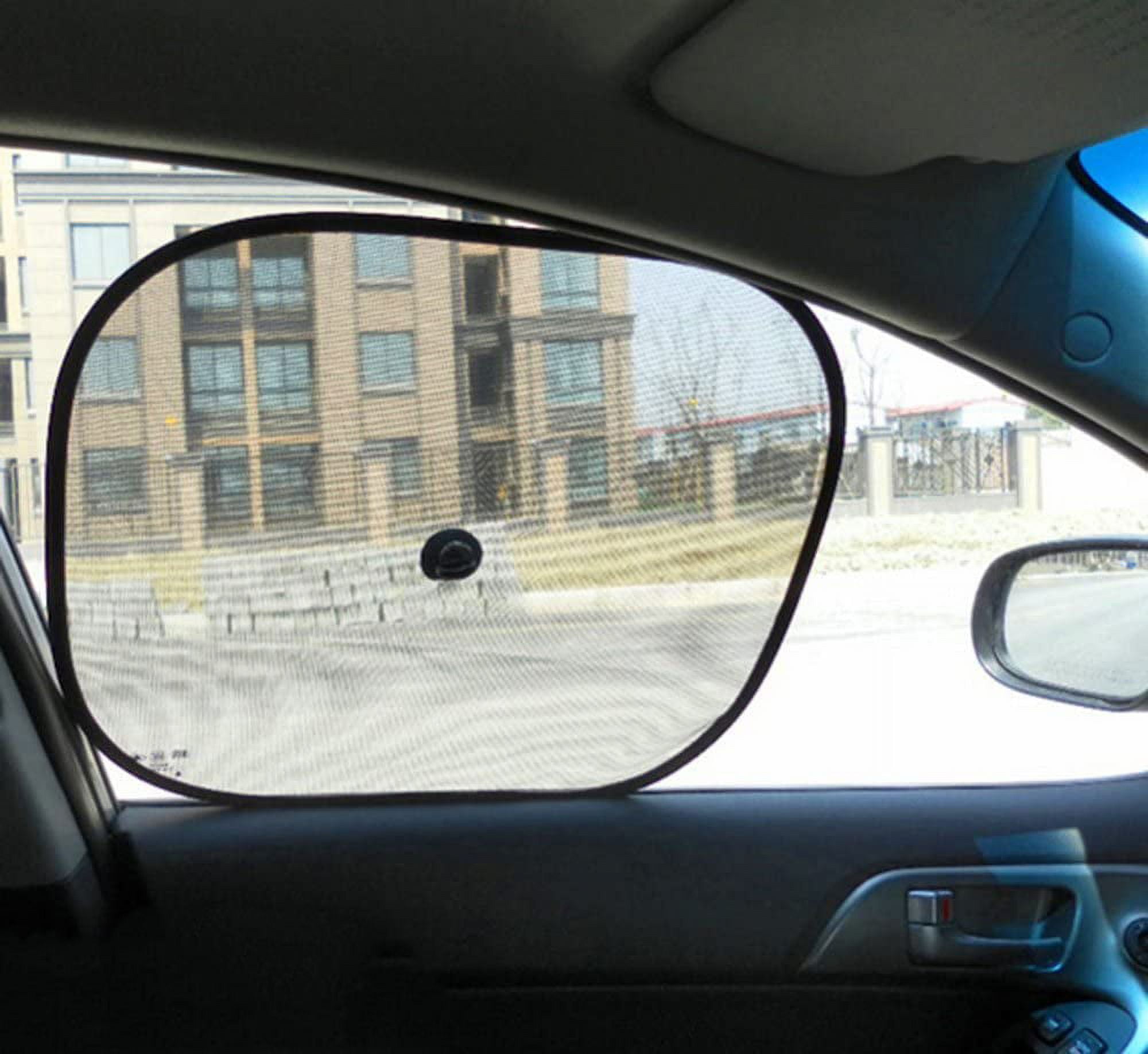 Walbest 2-Pack UV Blocking Nylon Car Window Mesh Sun Shade Screen ...