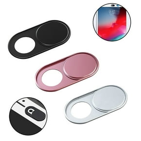 Camera Covers for Phones and Laptops in Black and Clear Styles