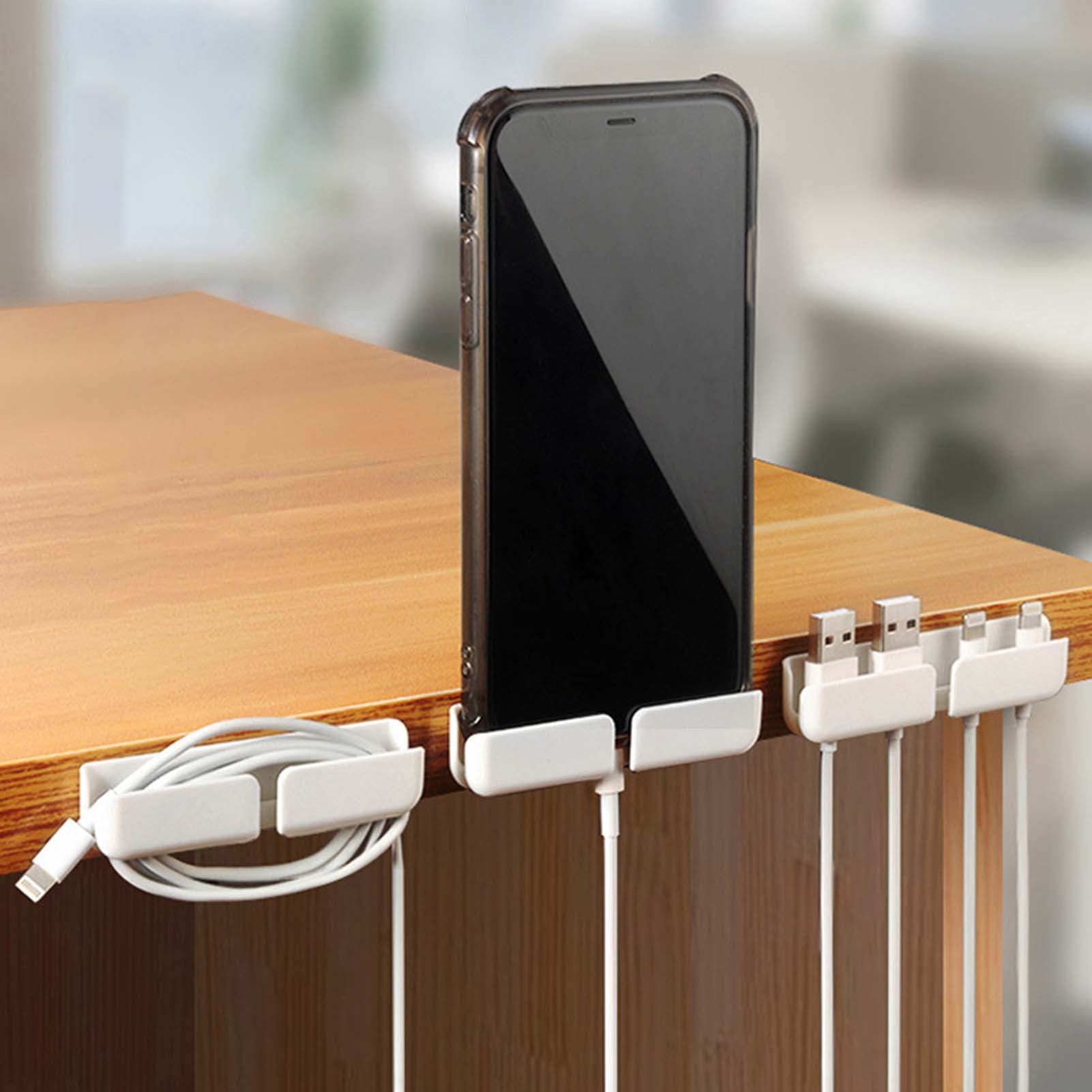 Walbest 3Pcs Self Adhesive Cable Clips, USB Cable Organizer Management ...