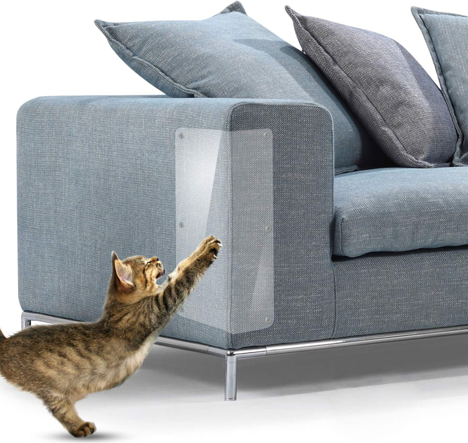 Walbest 4Pcs Furniture Scratch Guards, Small Premium Flexible Vinyl Cat ...