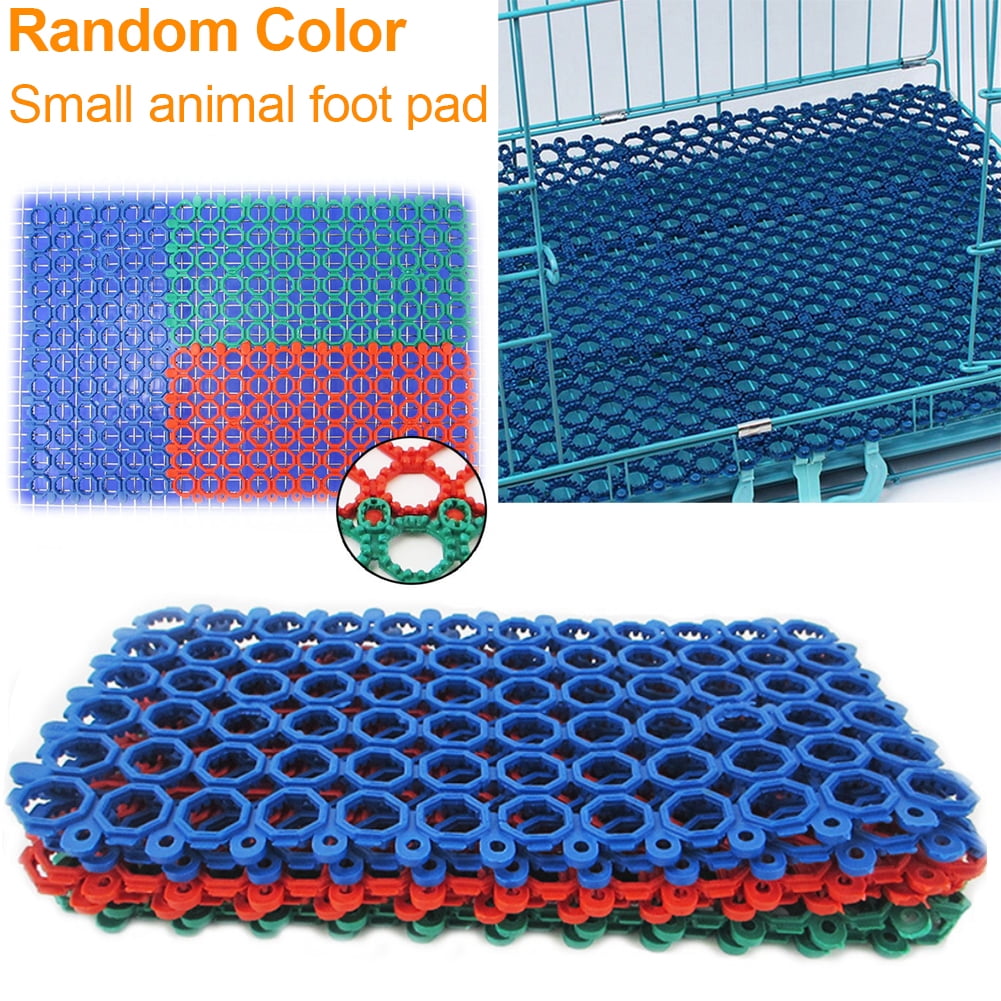 Walbest 5PCS Cool Bed Mats for Pets, Skidproof Splicing Foot Pad Cage ...