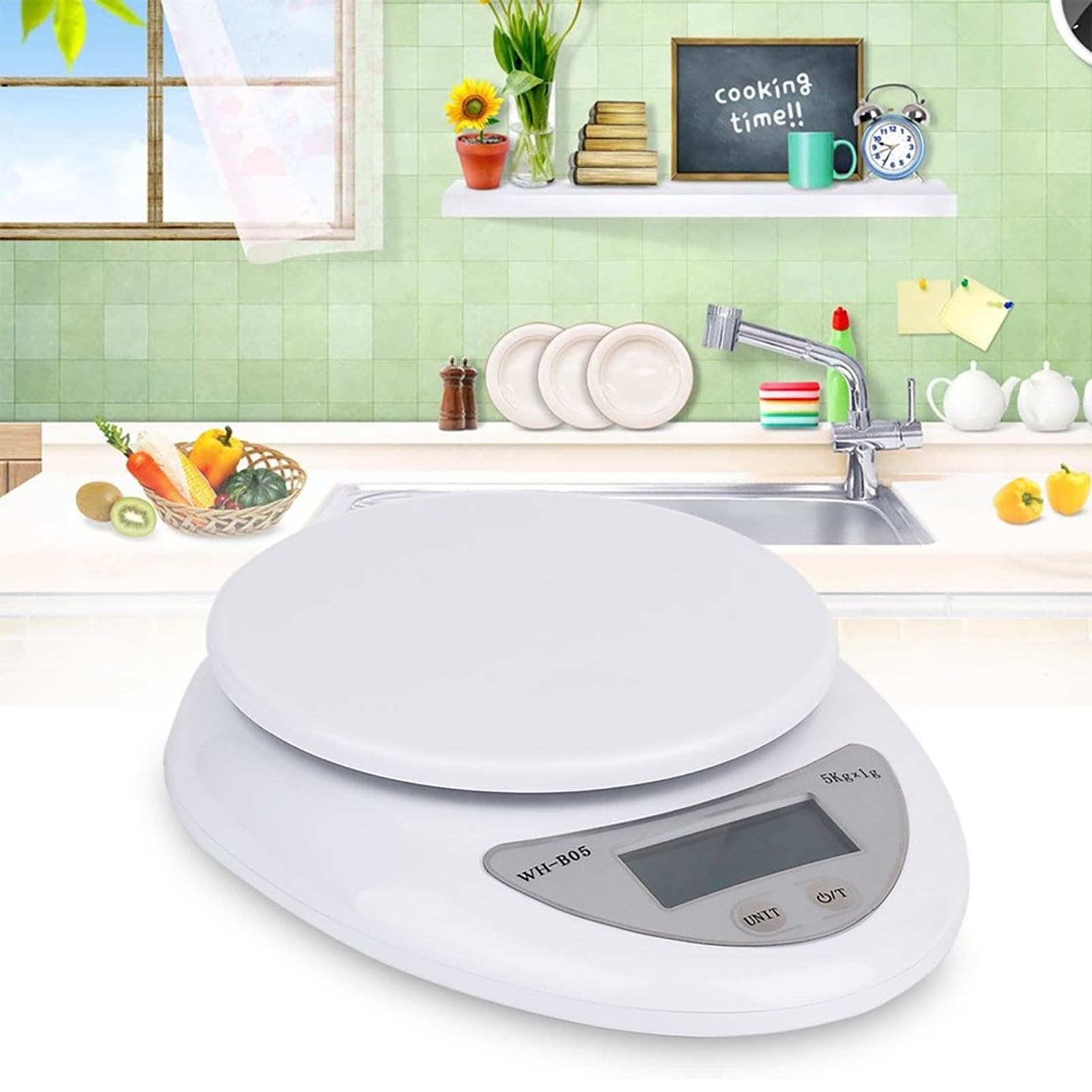 Walbest 5kg/1g Mini Palm Digital Electronic LED Scale, Balance ...