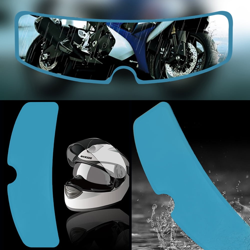 Walbest Anti Fog Film for Helmet, Helmet Visor Film Universal Helmet ...
