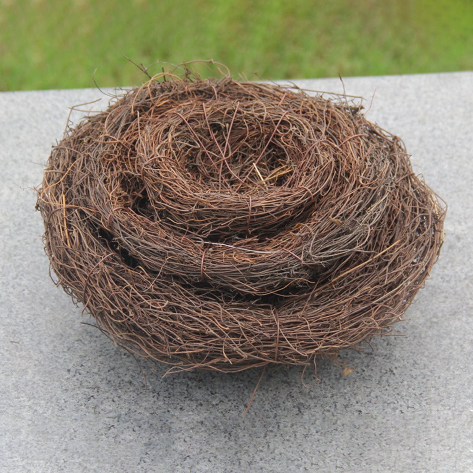 Walbest Artificial Rattan Bird's Nest Rustic Simulation Multiple Sizes ...