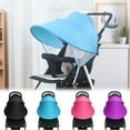 Walbest Baby Stroller Sun Shade Sun Protection, Windproof Sun Shield ...