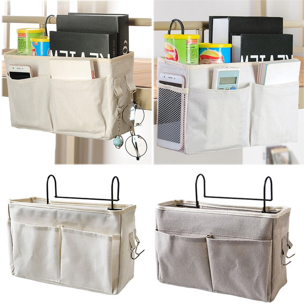 Walbest Bedside Caddy Bedside Storage Bag Hanging Organizer for Bunk ...