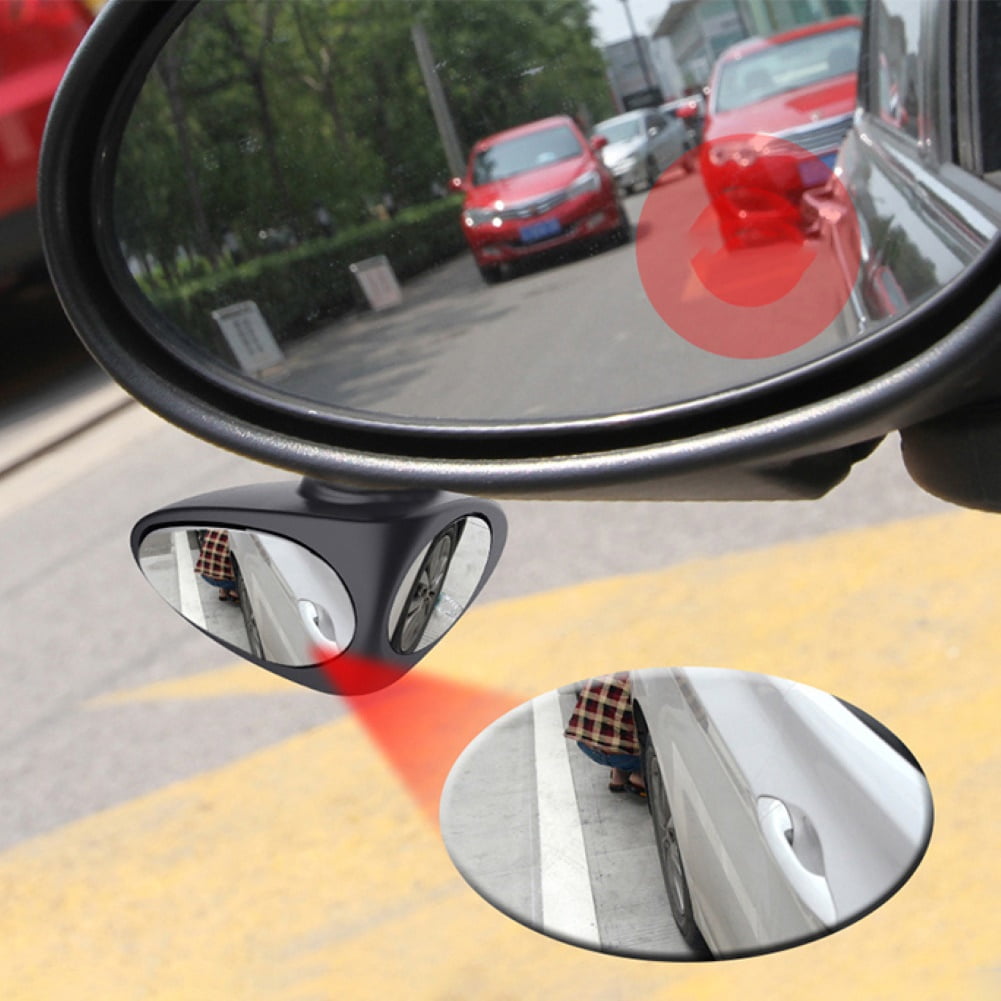 Walbest Blind Spot Mirror, Rear View Adjustable 360°Rotate Wide Angle ...