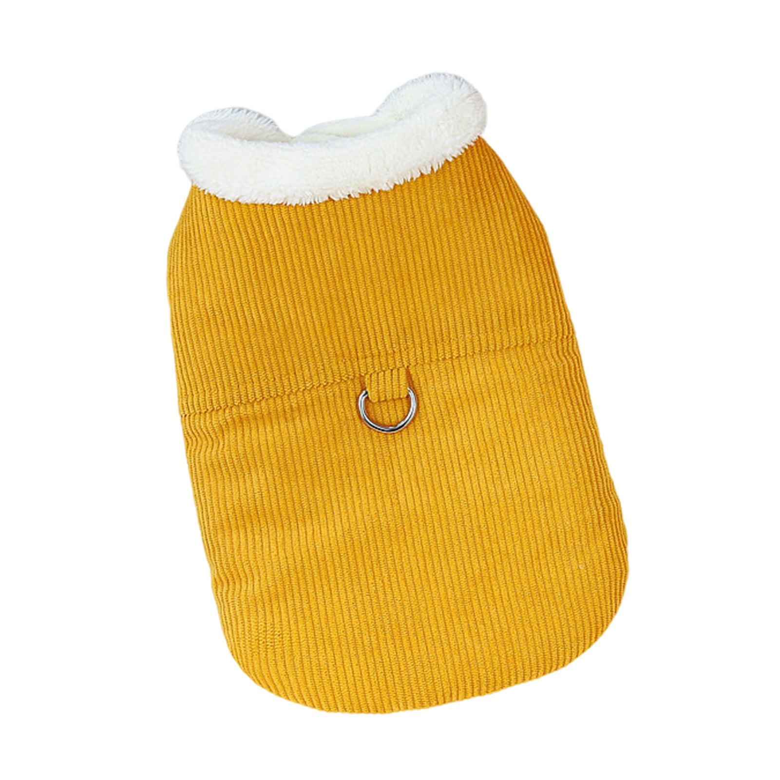 Walbest Button Closure Pet Coat Pet Cotton Coat Comfortable Corduroy ...