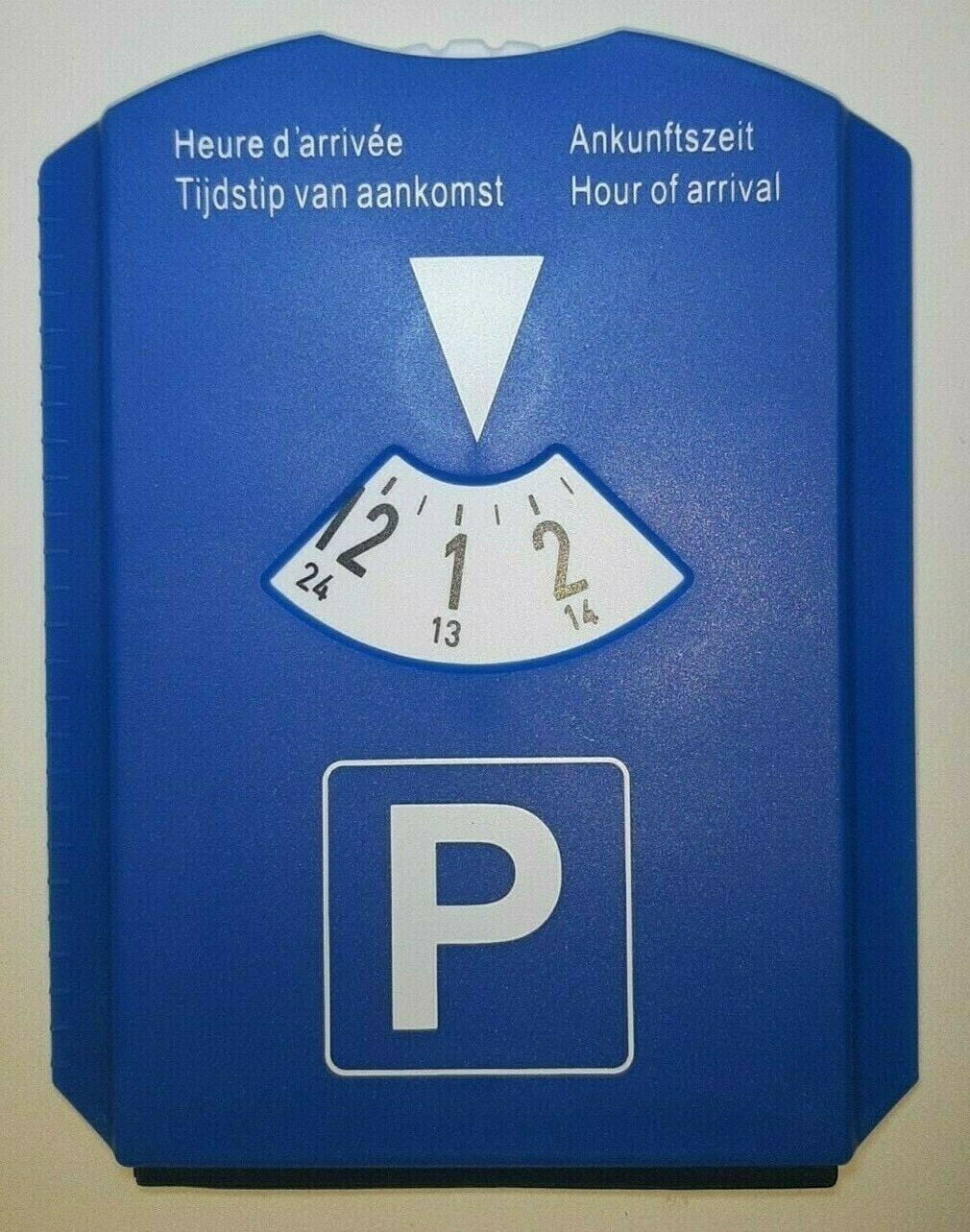 Walbest CAR PARKING DISC PLASTIC TIMER/CLOCK/ARRIVAL TIME DISPLAY WITH ...