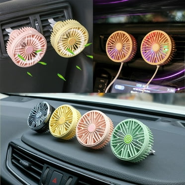 HERCHR Car Cooling Fan, Portable 12V Car Truck Home Mini Air ...