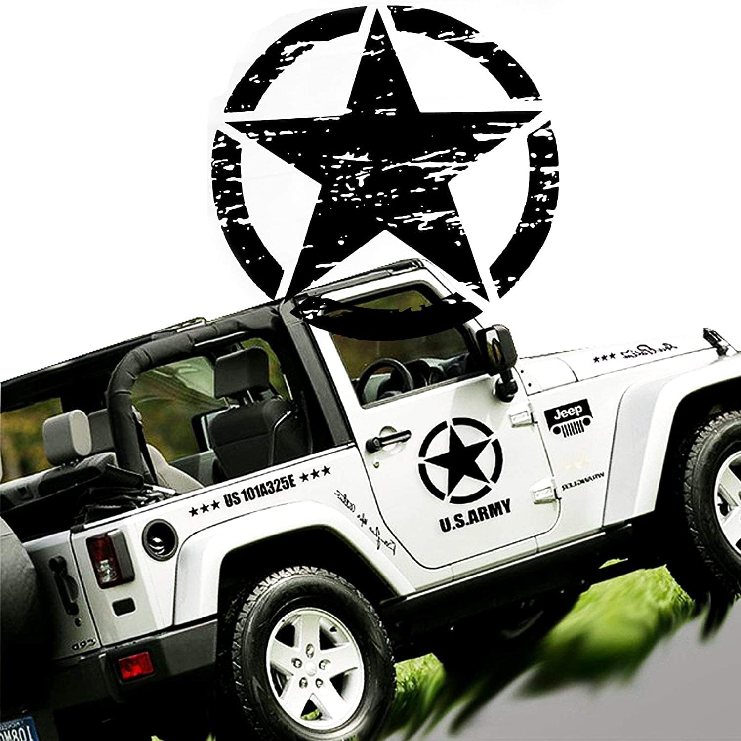Jeep car stickers store