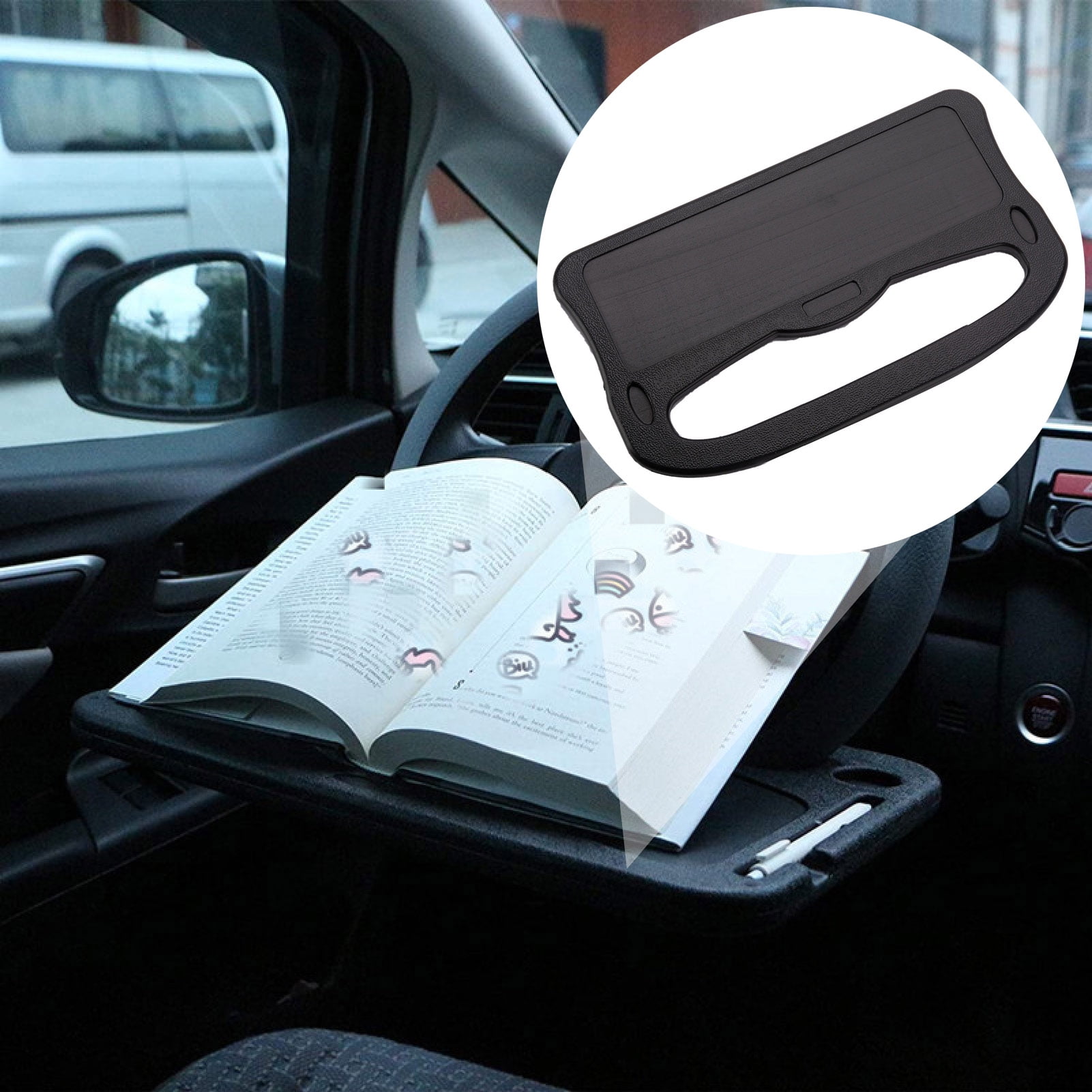 Walbest Car Table Convenient Easy Adjustment PP Car Steering Wheel Desk ...