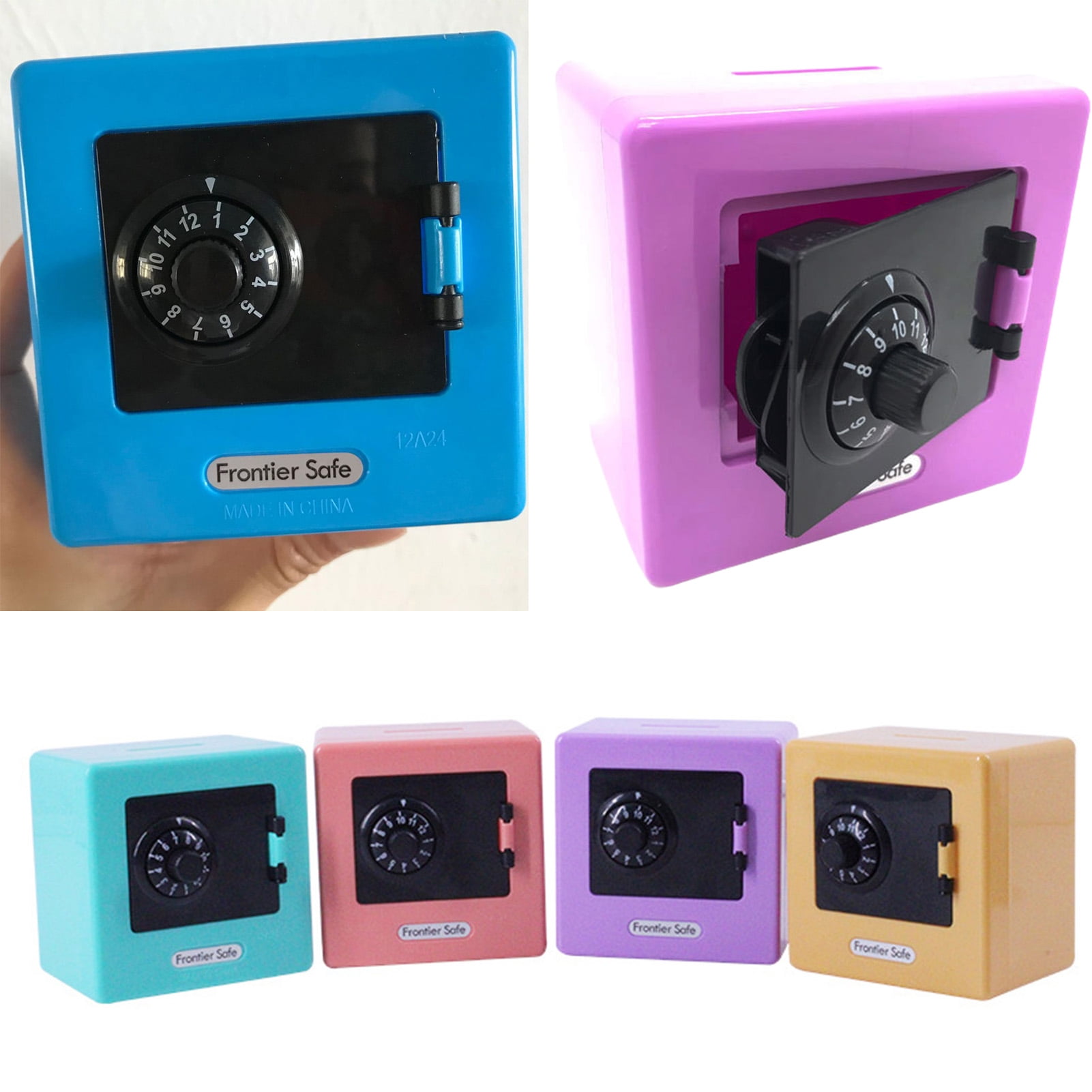 Walbest Creative Kids Safe Deposit Box Shaped Piggy Bank Toy, Xmas New ...