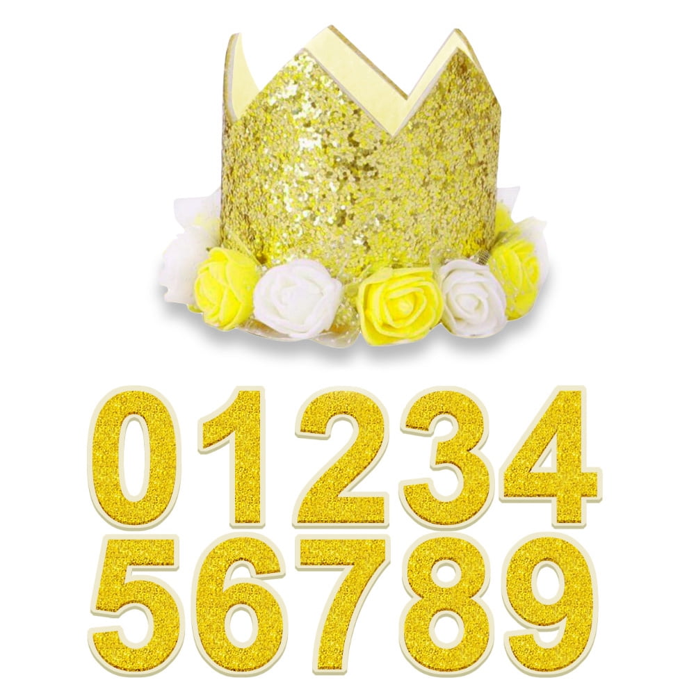 Walbest Crown Dog Birthday Hat for Pets Reusable Birthday Party Cat ...