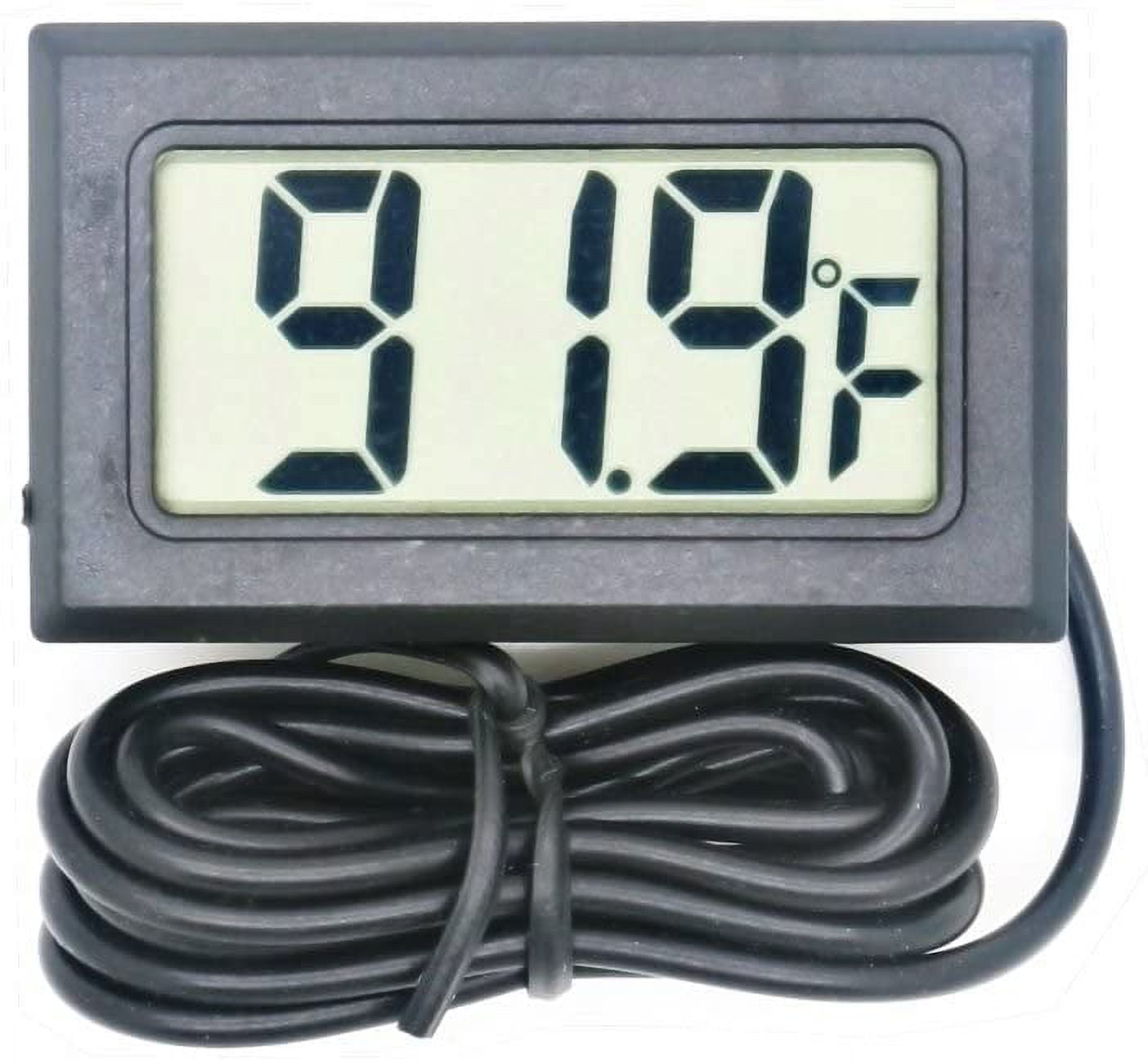 Walbest Digital Refrigerator Thermometer LCD Display Thermostat Oven ...