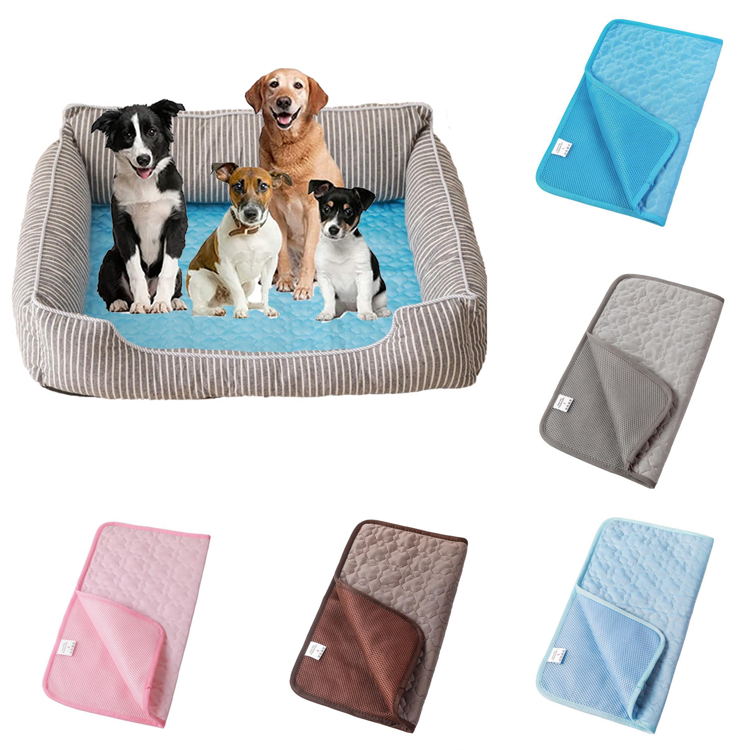 Walbest Dog Cooling Mats Foldable Pet Cooling Mats Dog Sleeping Mats ...