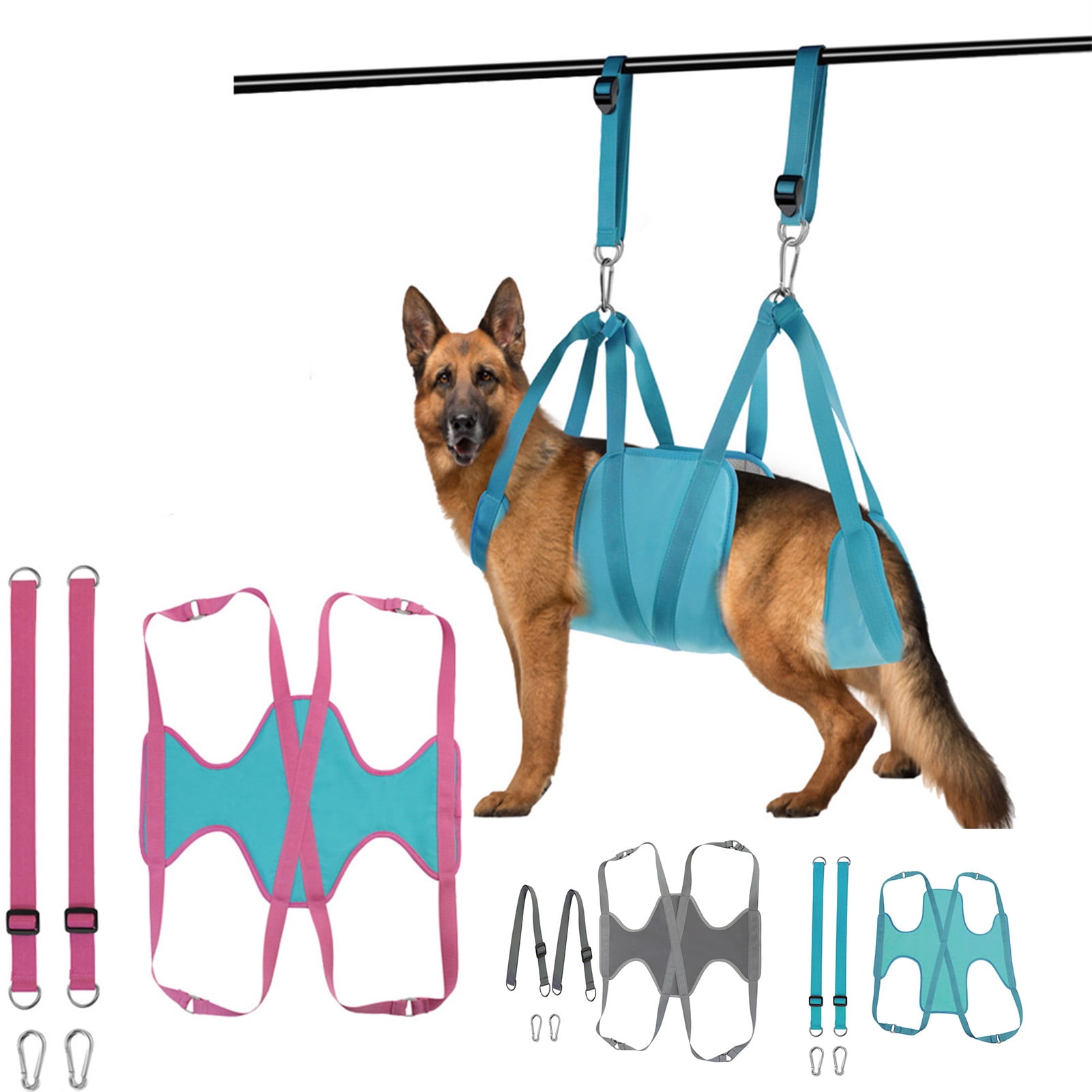 Walbest Dog Grooming Hammock Harness, Pet Grooming Helper for Nail ...