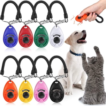 Brightkins Smarty Pooch Bone Training Clicker with Wrist Strap, Dog Toy ...