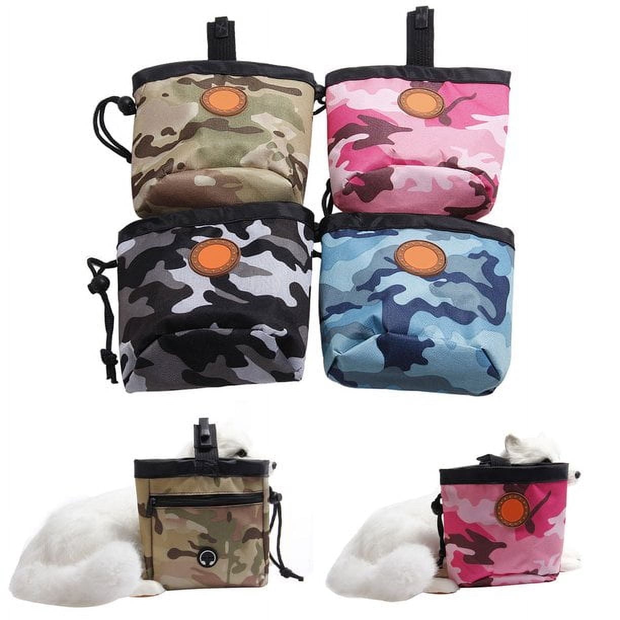 Walbest Dog Treat Bag, Puppy Training Pouch, Animal Walking Snack ...