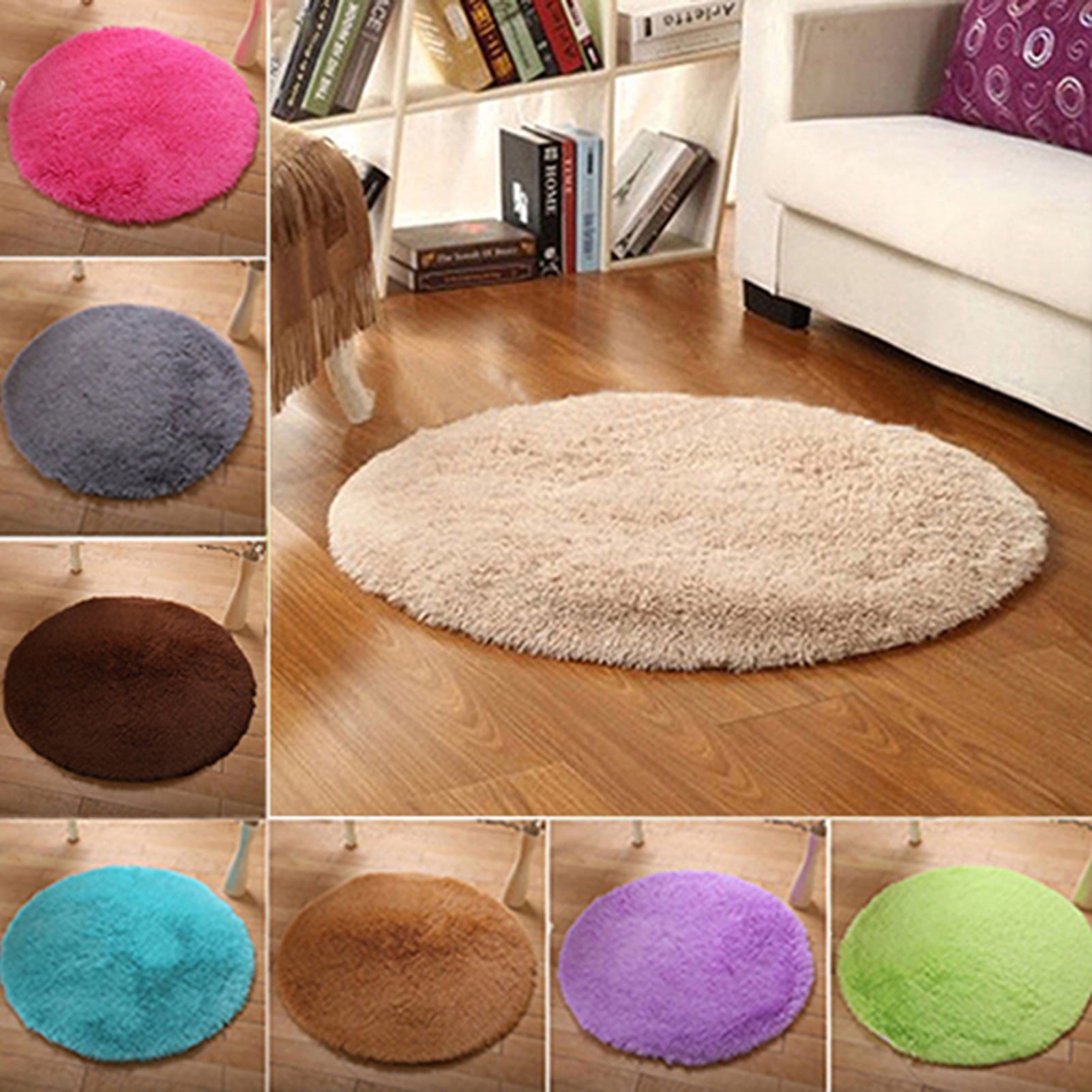 Walbest Door Carpet Soft Non-slip Coral Velvet Sponge Multipurpose ...