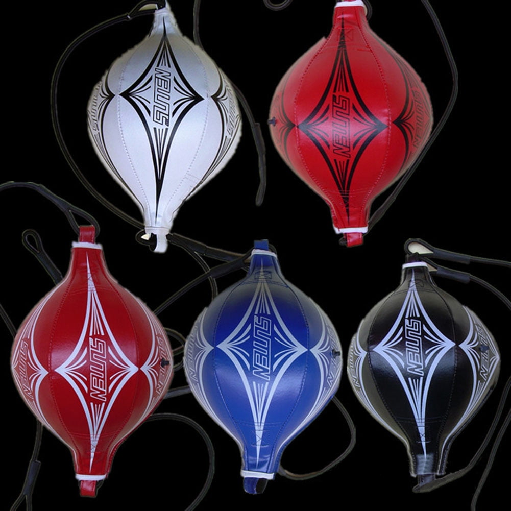 Walbest Double End Punching Ball, Speed Ball Leather Boxing Reflex Ball ...