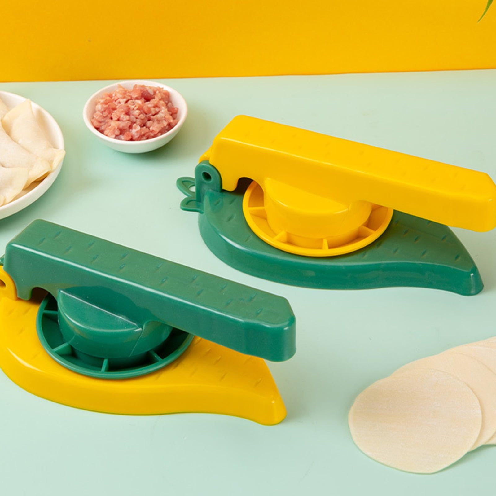 Walbest Dumpling Press Machine DIY Simple Operation PP Smooth Surface ...