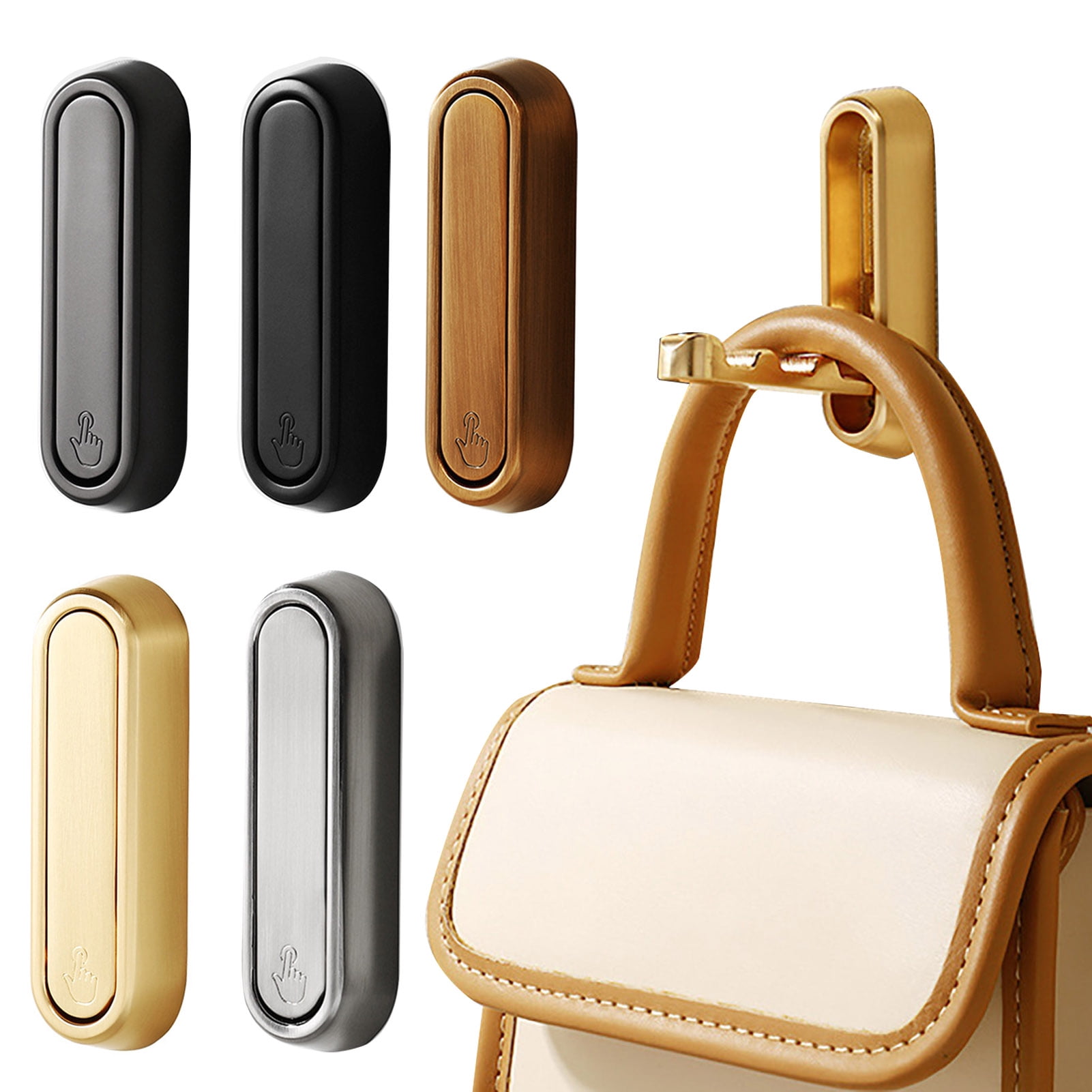 Walbest Foldable Hook No Glue Wall-mounted Great Load Bearing Anti-slip ...