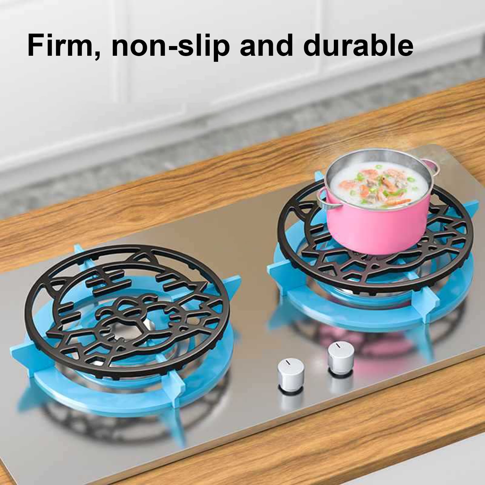 Walbest Gas Stove Frame Anti-slip Rack Milk Pot Holder Auxiliary Frame ...