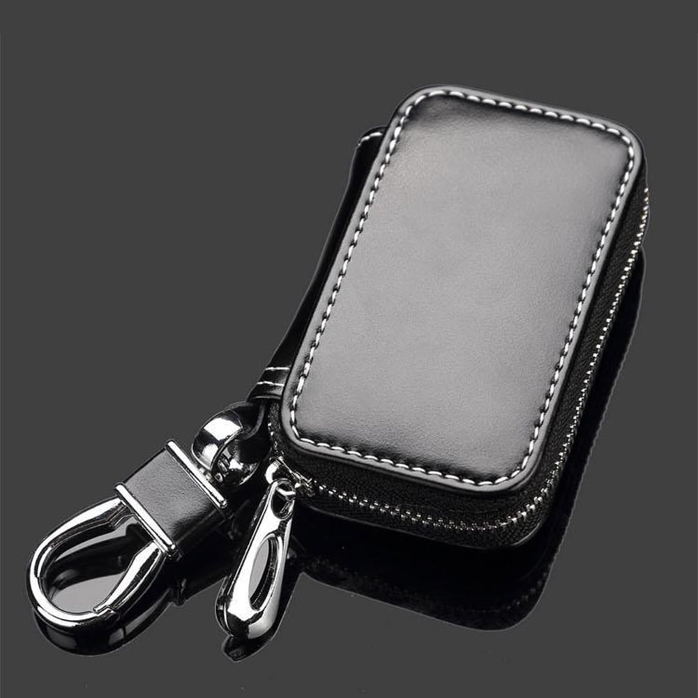 Walbest Genuine Leather Car Key Holder Cover Case Bag Anti-Scratch ...