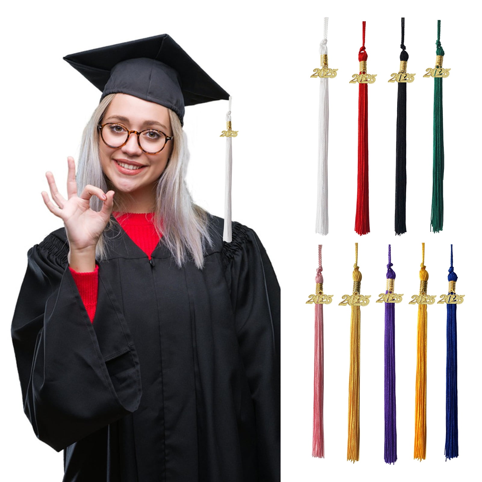 Walbest Graduation Cap Tassel Pendant Universal Tassel Replacement ...