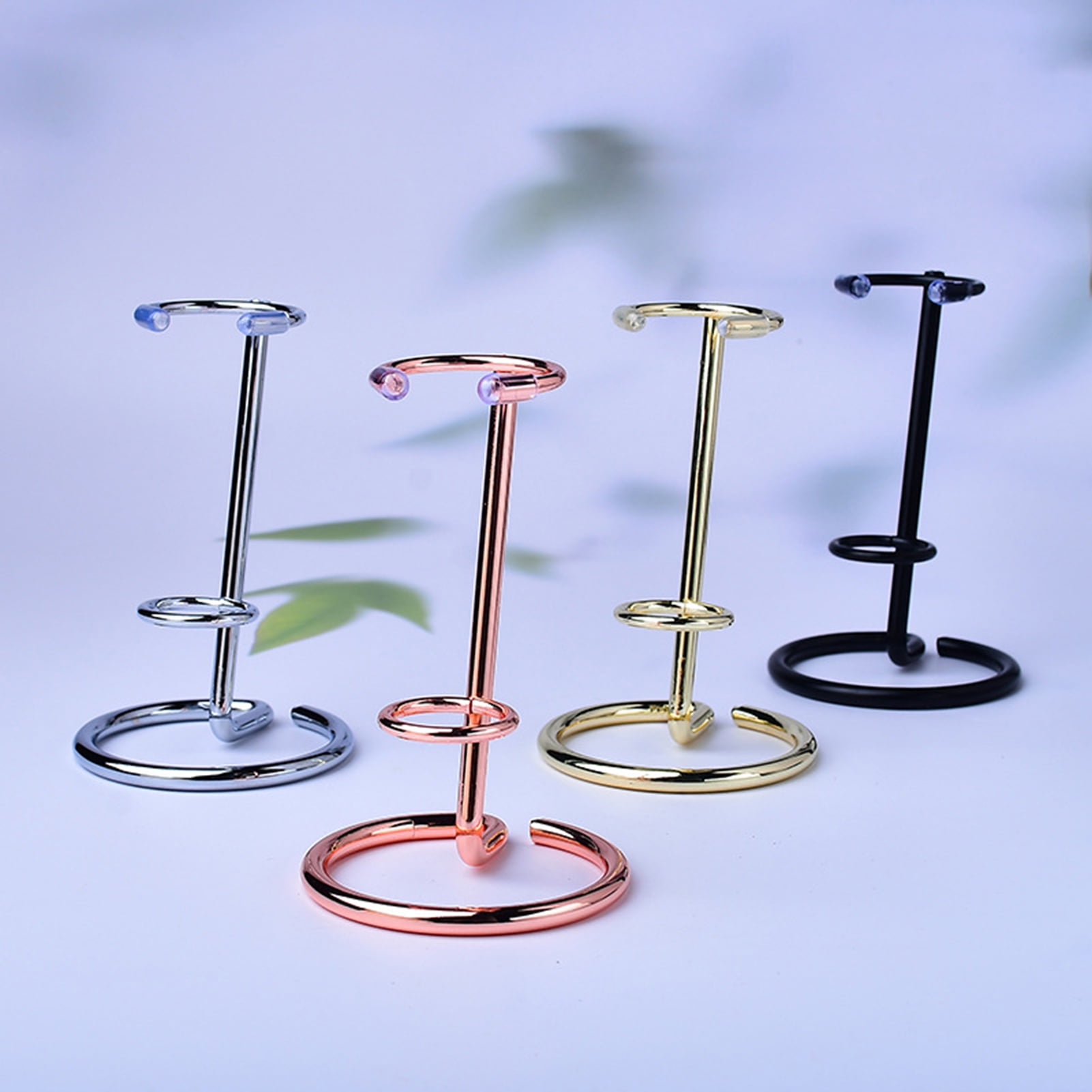 Walbest Iron Arm Wand Display Stand Holder Round Base Design Iron Base ...
