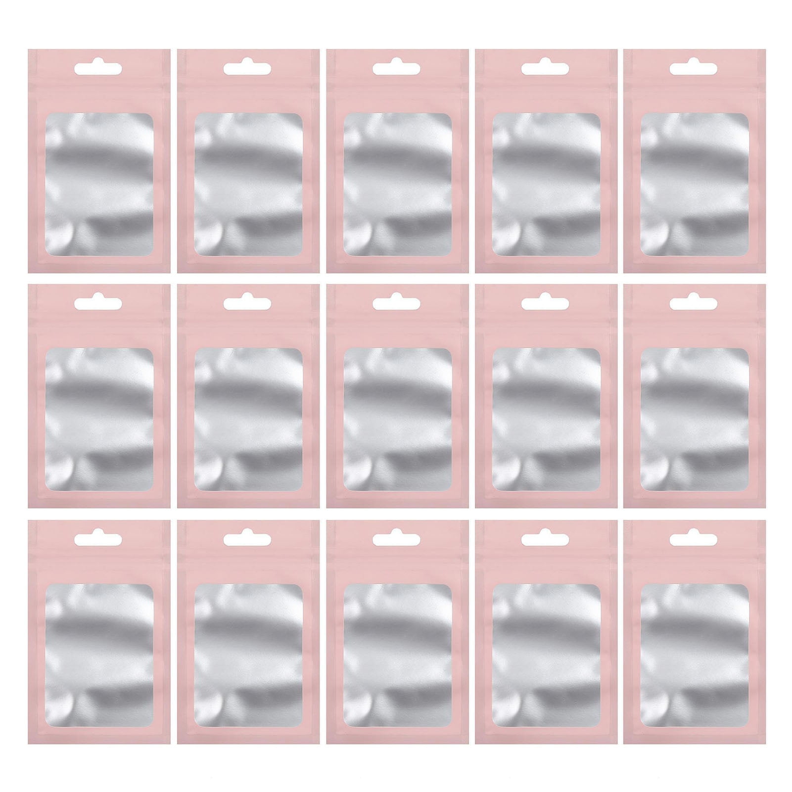 Walbest Jewelry Sealed Bags 100pcs Colorful Matte Plastic Sealed Bag ...