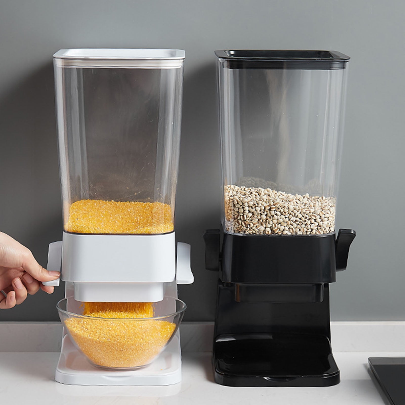Walbest Large Capacity Cereal Dispenser, Dust-proof Candy Dispenser ...