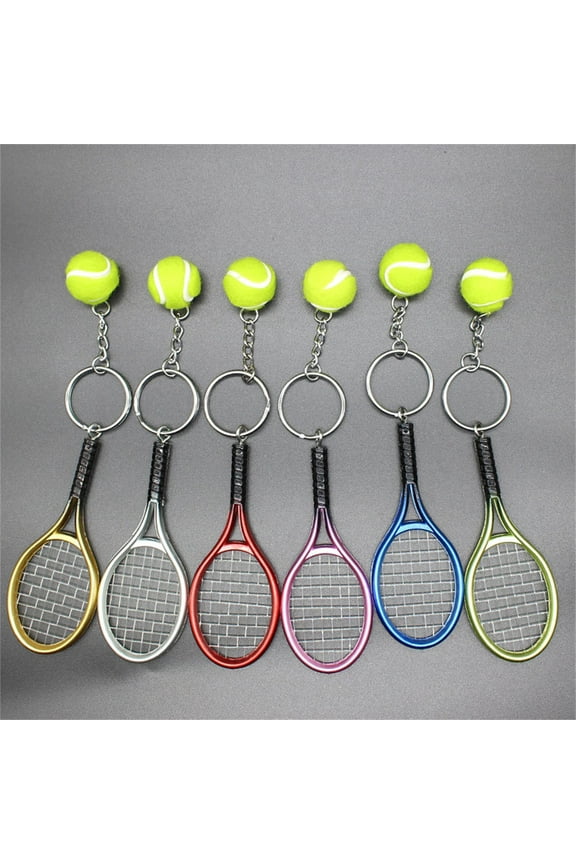 Tennis Keychain