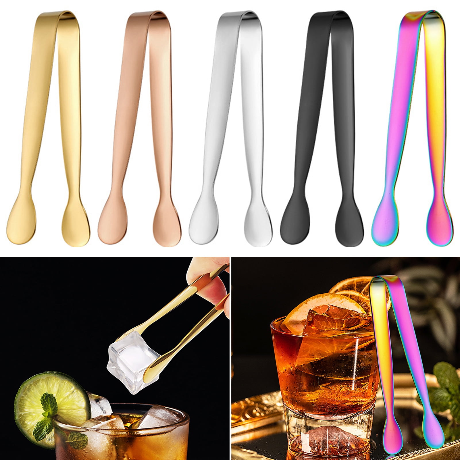 Walbest Mini Tongs Rustproof Corrosion Resistant Comfortable Grip Anti ...