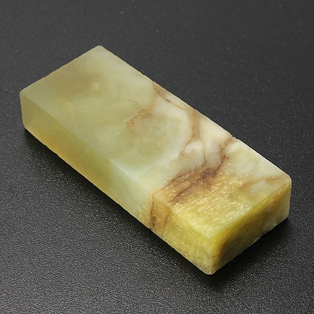 Walbest Natural Agate Stone Knife Sharpener Grinder Stone Razor ...