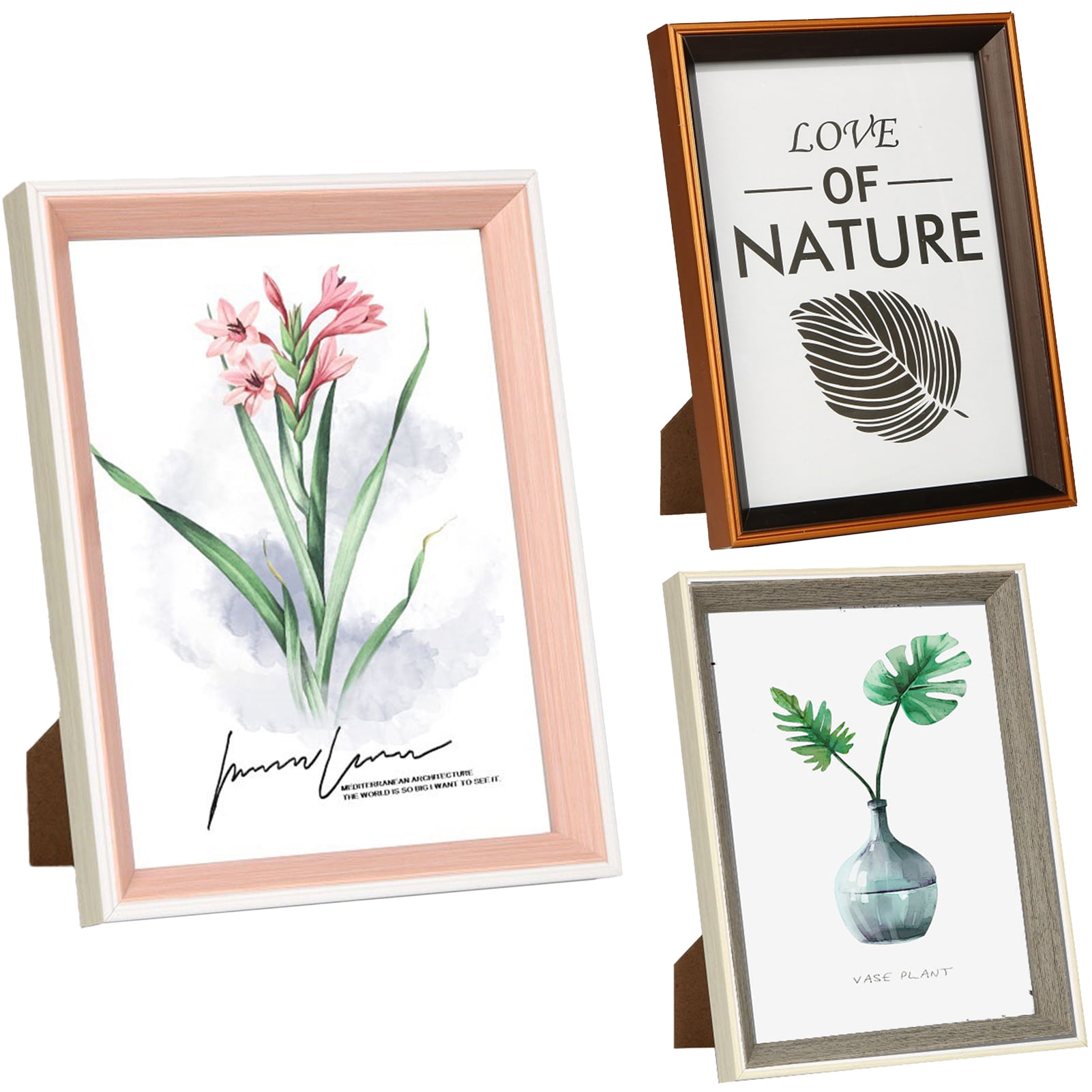 Walbest Nordic Style Plastic Photo Holder Multi Sizes(Optional) Modern ...