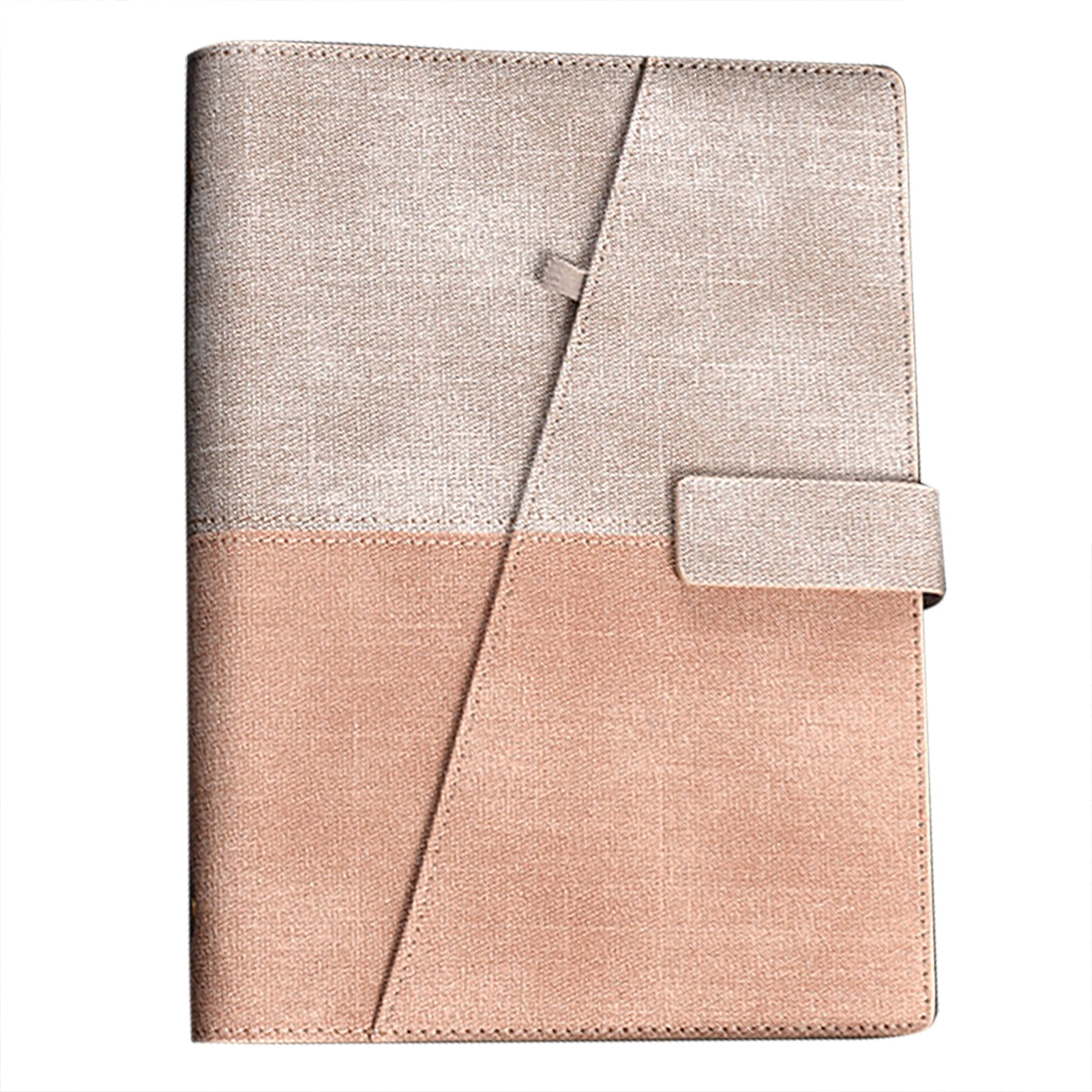 Walbest Notebook with Magnetic Button Reusable Notebook with Pen Holder ...