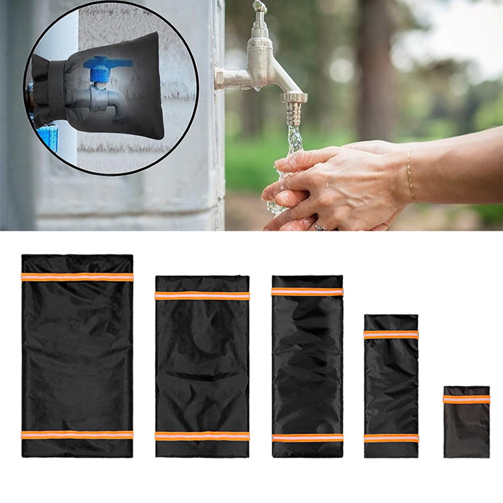 Walbest Outdoor Faucet Covers for Winter Outside Garden Faucet ...