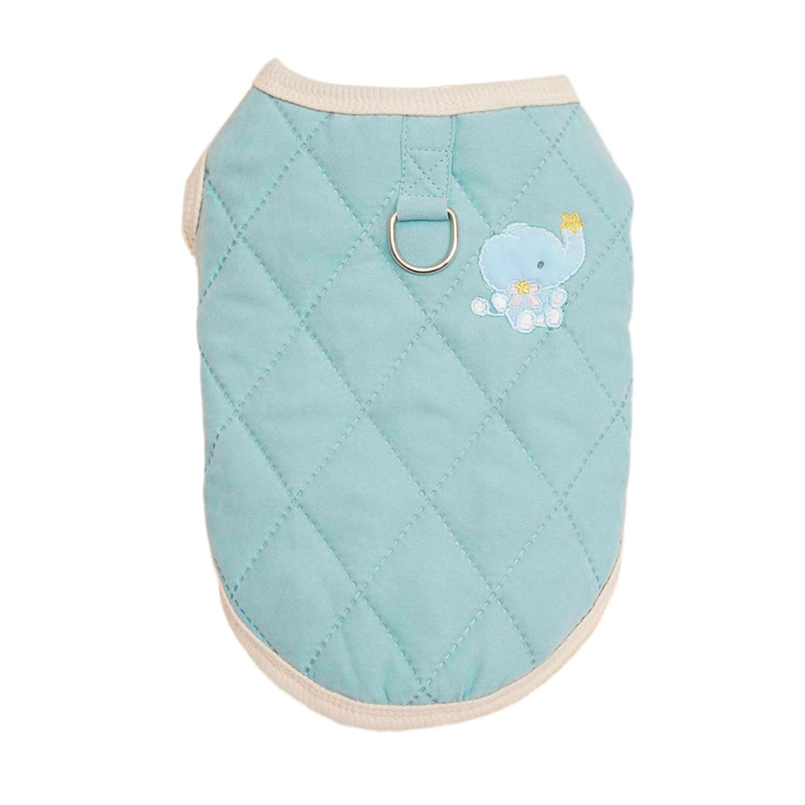 Walbest Pet Cotton Clothes with Traction Rope Cozy Korean Style Pet ...