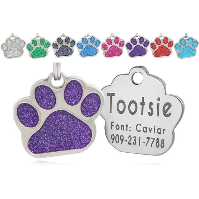 Walbest Pet ID Tags, Personalized Dog Tags and Cat Tags, Custom ...