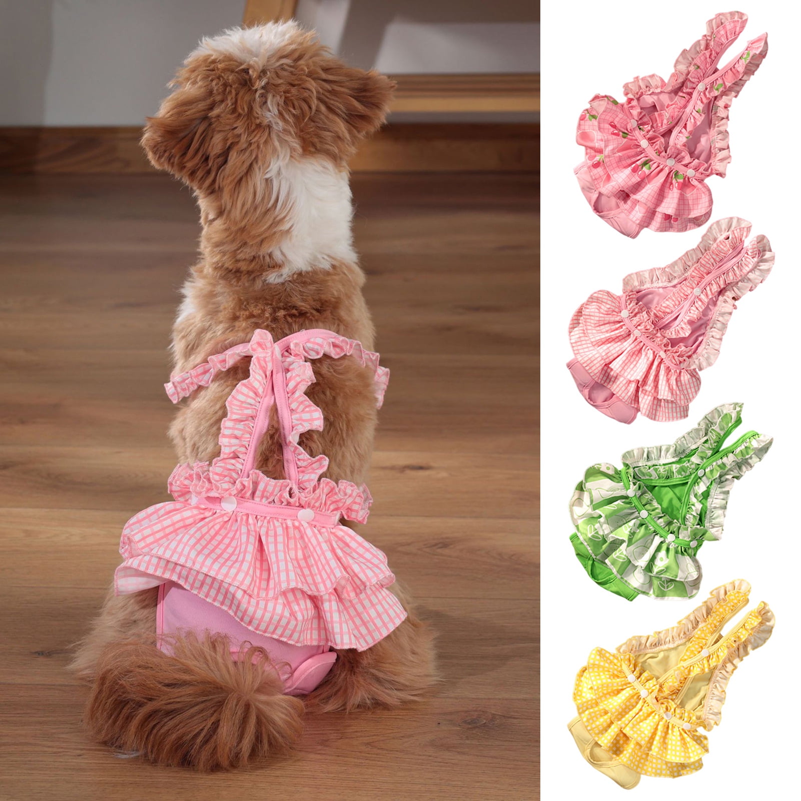 Walbest Pet Menstrual Pant Female Dog Shorts Diaper Puppy Physiological ...