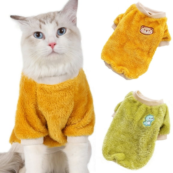 Feltree Warm Fleece Lined Dog Sweater for Large Breeds and Cats, Winter ...