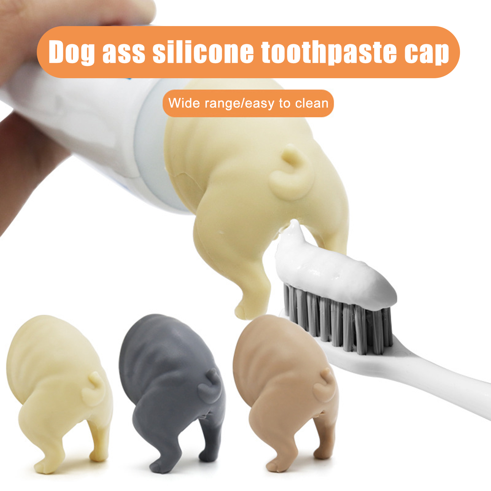 Walbest Pooping Dog Butt Toothpaste Topper Universal Easy to Install ...