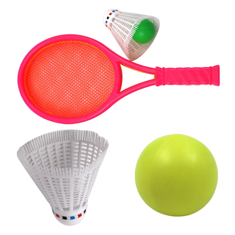 Walbest Portable Tennis Racket Set Toys for Children, 2 Racquets with 1 ...