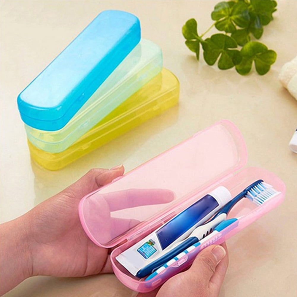 Walbest Portable Travel Camping Toothbrush Toothpaste Storage Box ...